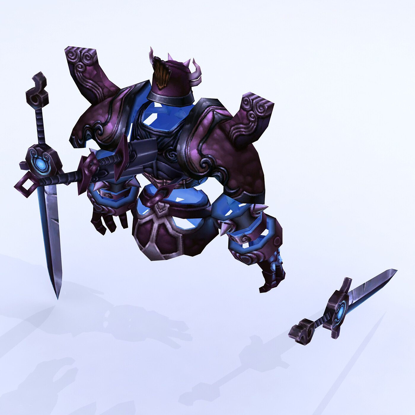 ArtStation - Low poly 3D Monster - Apollo | Game Assets