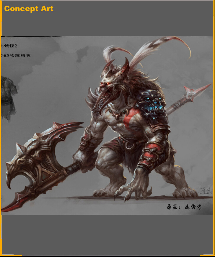 ArtStation - Low poly 3D Monster - Native Monster 03 | Game Assets