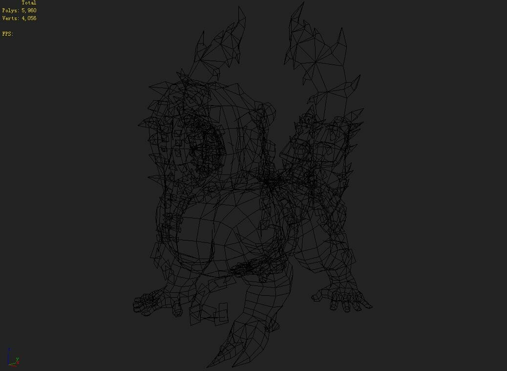 ArtStation - Low poly 3D Monster - Summon 01 | Game Assets