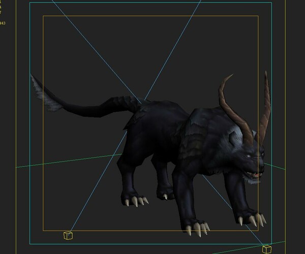 ArtStation - Mount - Beast 01 | Game Assets