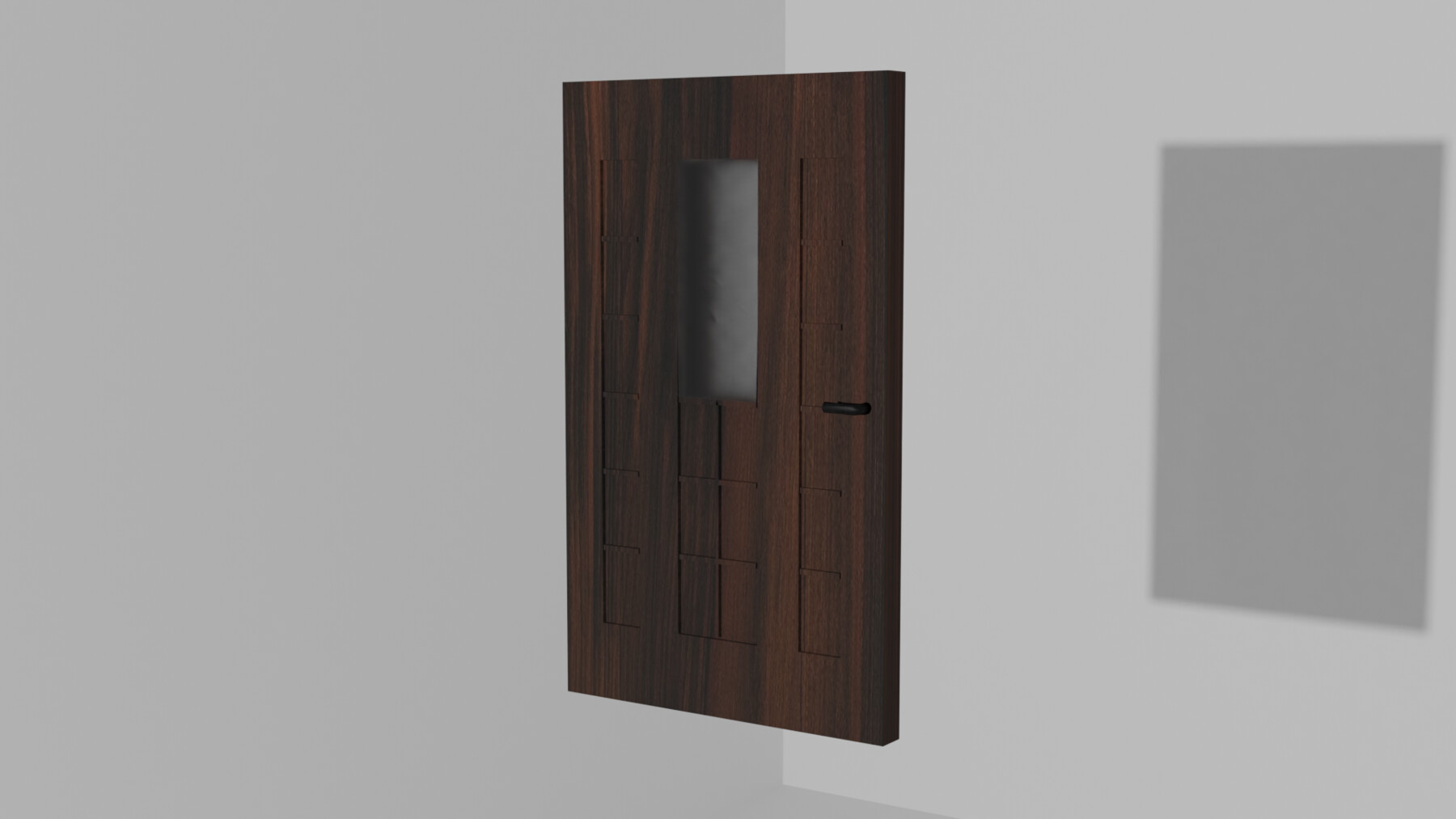 ArtStation - Wodden Door with Window | Game Assets