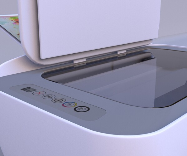 ArtStation - printer lowpoly model | Resources
