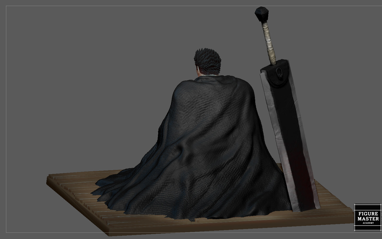 ArtStation - BERSERK GUTS FANTASY ANIME SWORD CHARACTER 3D PRINT MODEL ...