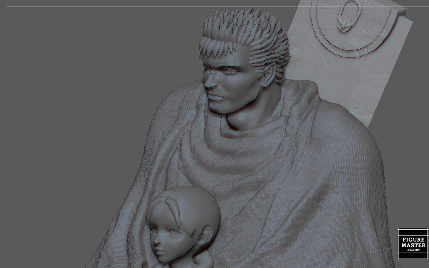 ArtStation - BERSERK GUTS FANTASY ANIME SWORD CHARACTER 3D PRINT MODEL ...