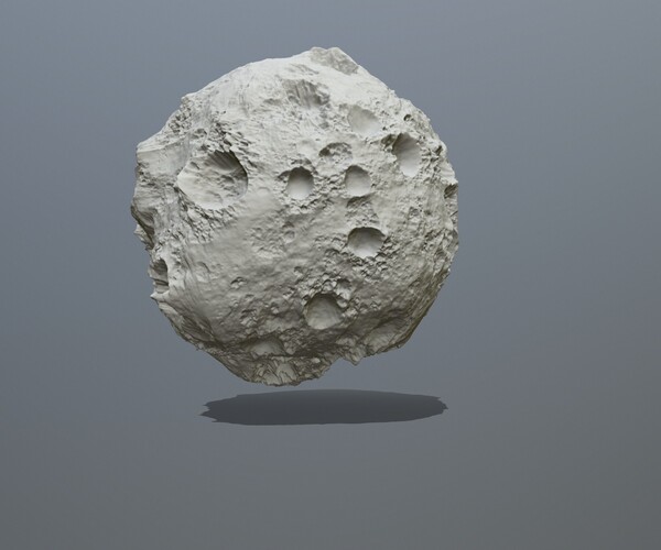 ArtStation - Printable Skull Asteroid | Game Assets