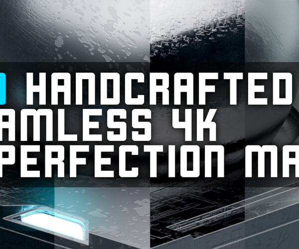 ArtStation - 100 Seamless 4K Surface Imperfection Maps Pack | Brushes