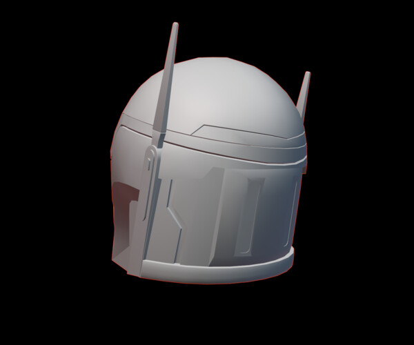 ArtStation - Stalkers Helmet - Mandalorian Free low-poly 3D model ...