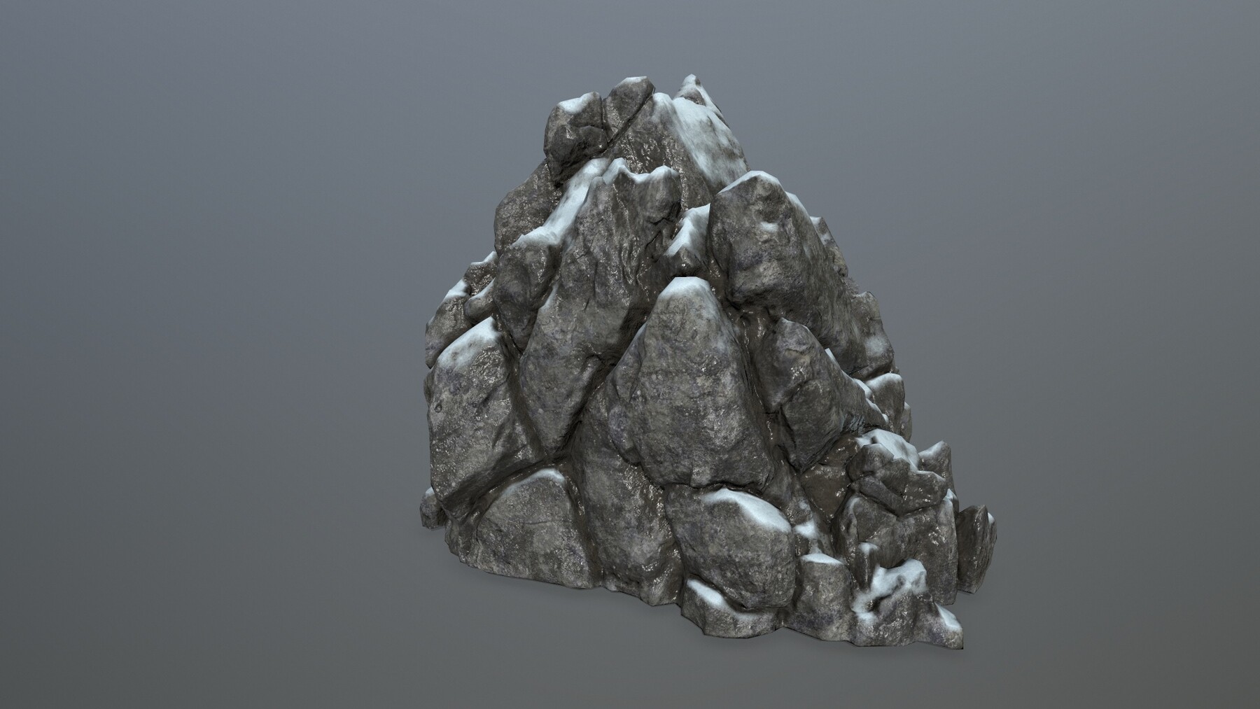 ArtStation - snow rocks | Game Assets