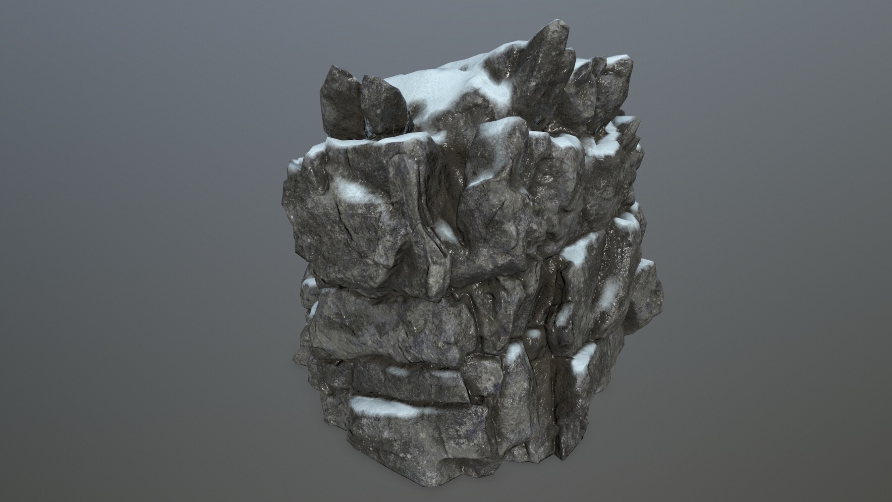 ArtStation - snow rocks | Game Assets