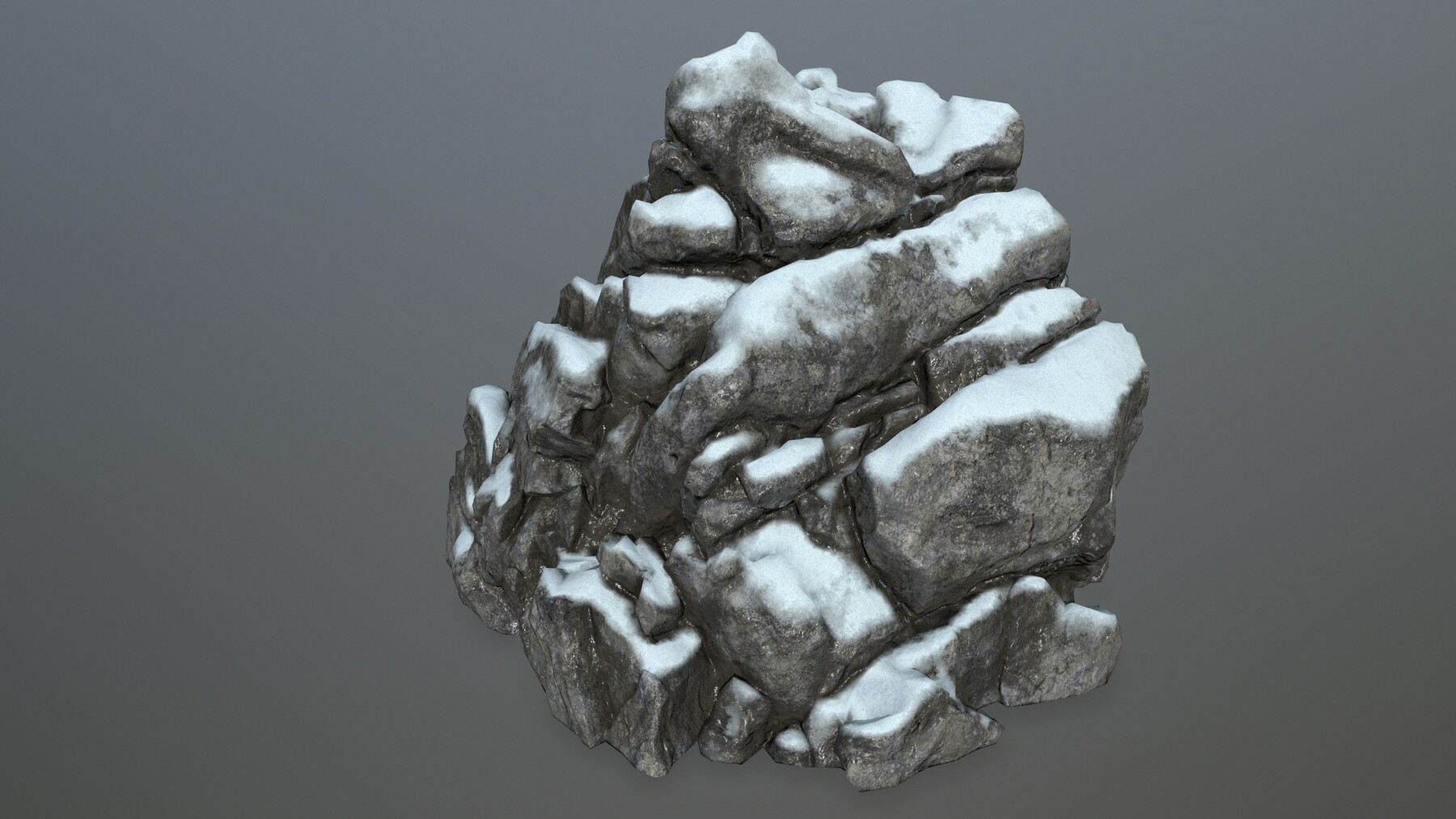 ArtStation - snow rocks | Game Assets