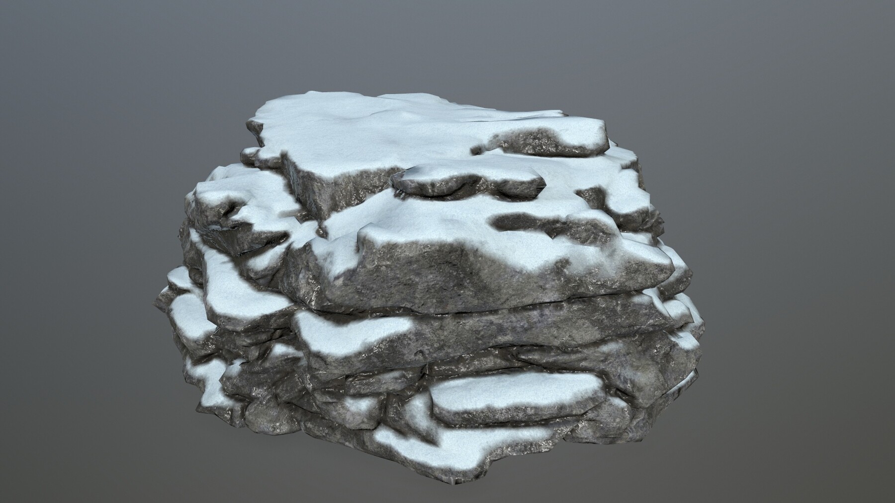 ArtStation - snow rocks | Game Assets