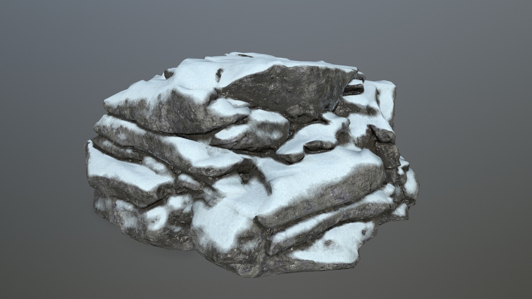 ArtStation - snow rocks | Game Assets