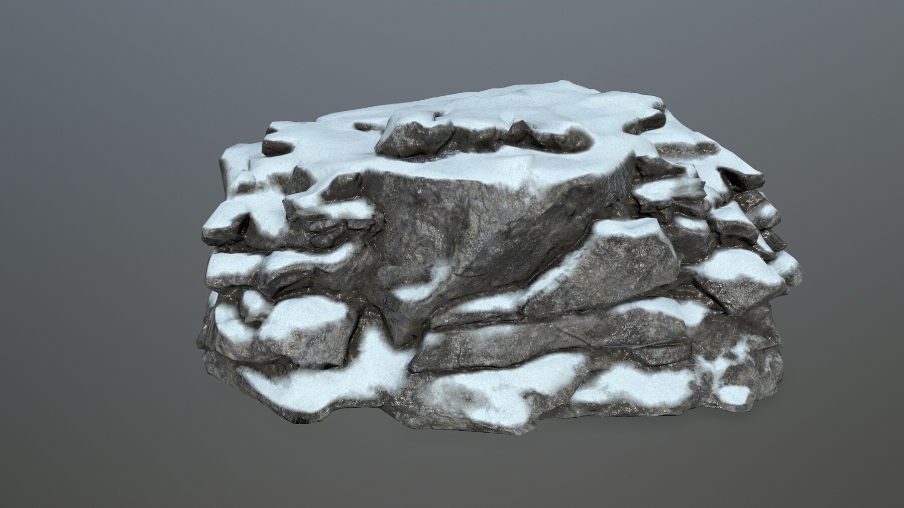 ArtStation - snow rocks | Game Assets