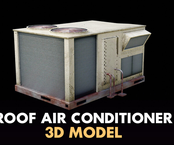 ArtStation - roof air conditioner | Resources