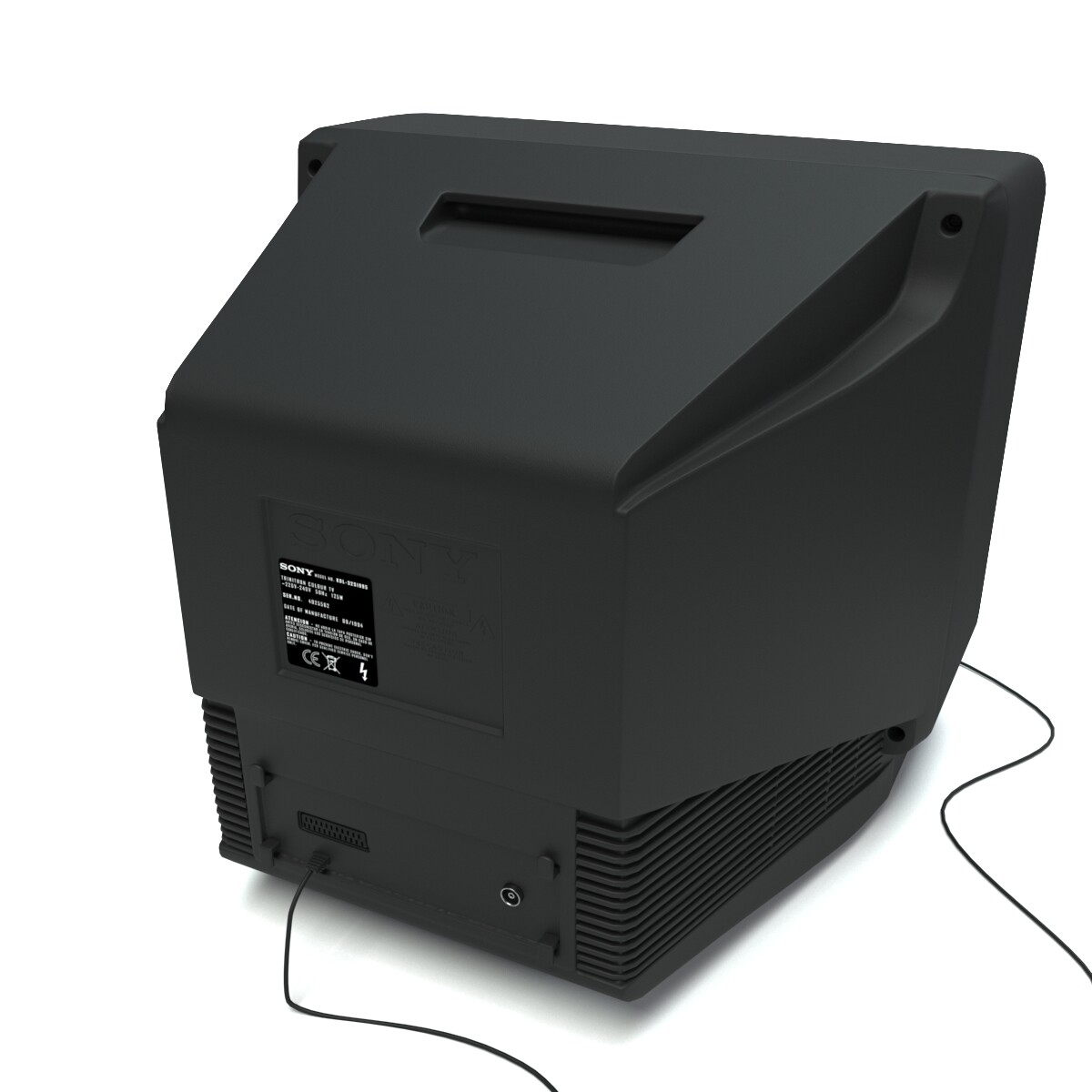 ArtStation - Sony Trinitron KV-13TR28 TV 1995 | Resources