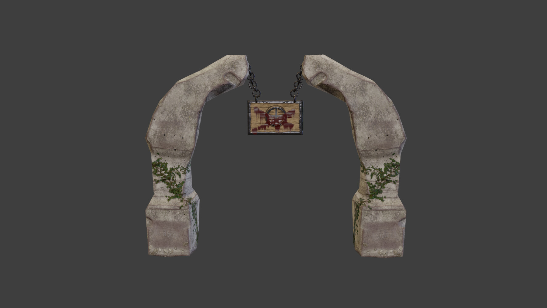 ArtStation - Old broken stone arch | Game Assets