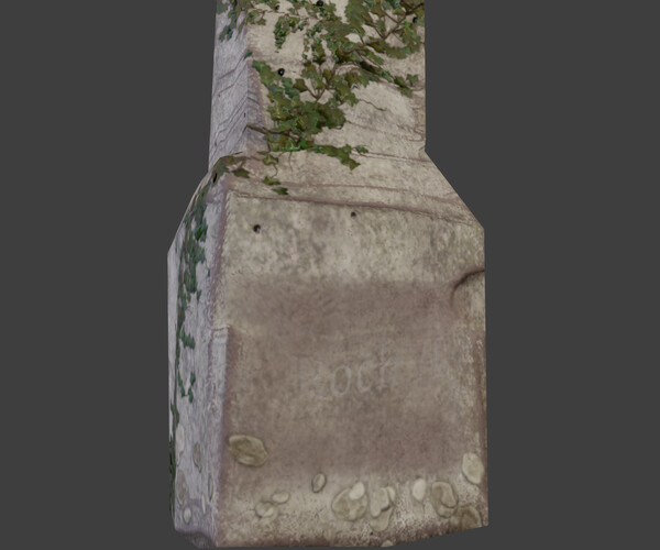 ArtStation - Old broken stone arch | Game Assets