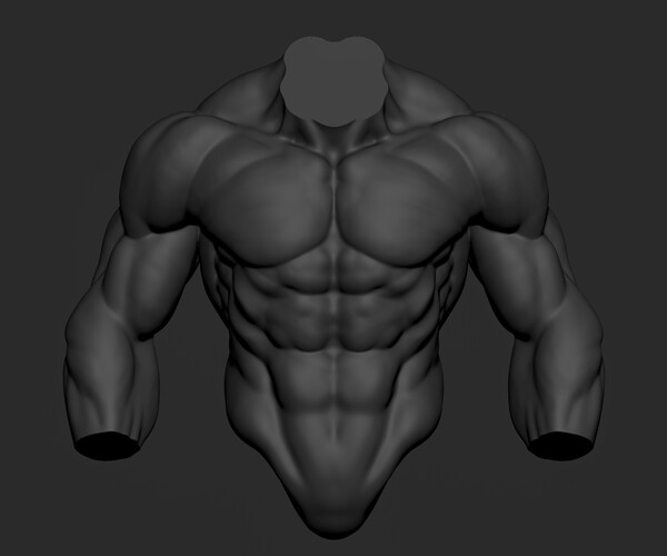 ArtStation - Torso Basemesh | Game Assets