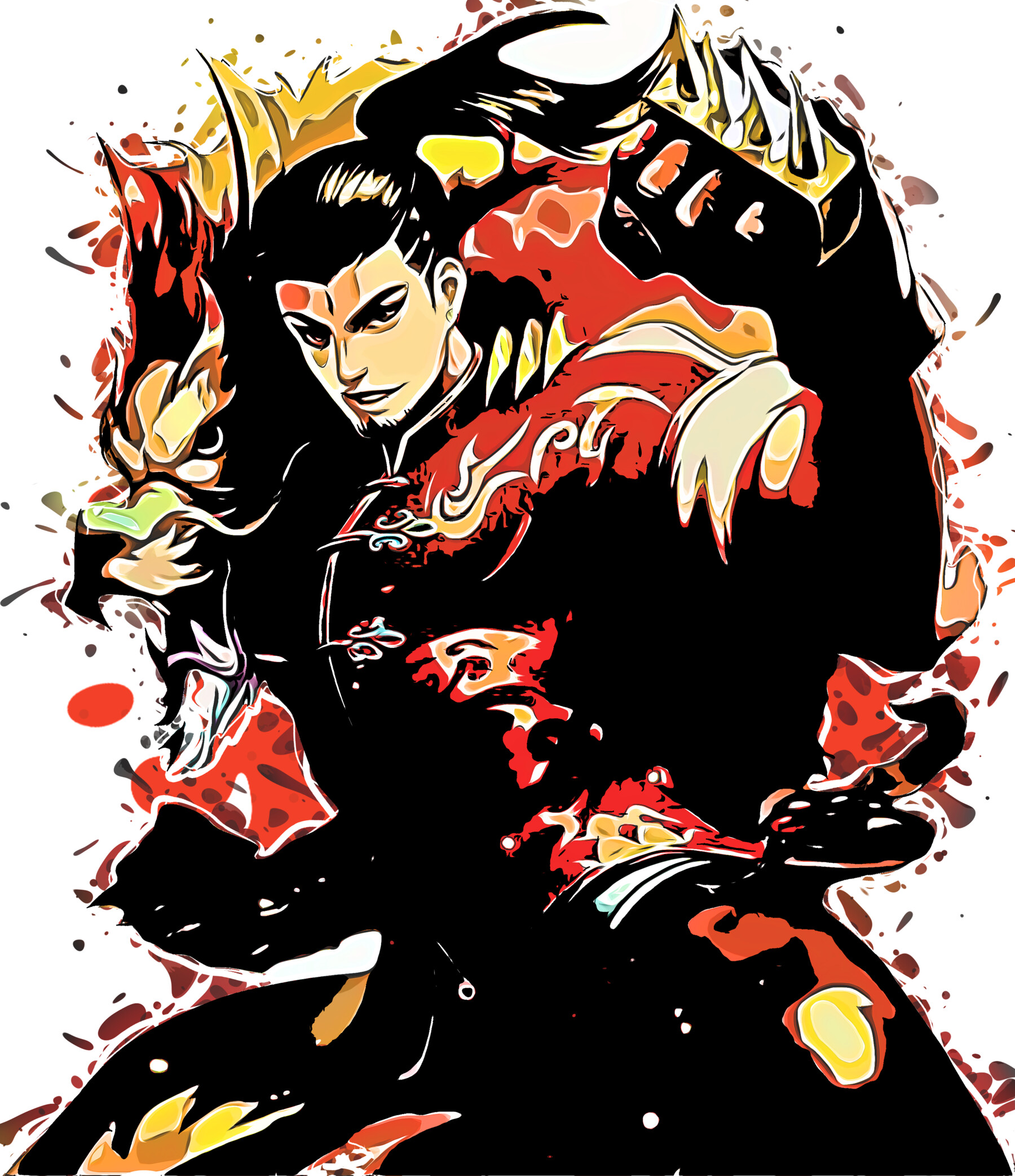 ArtStation - Mobile legends - Chou Epic skin Dragon Boy - Cartoon ...