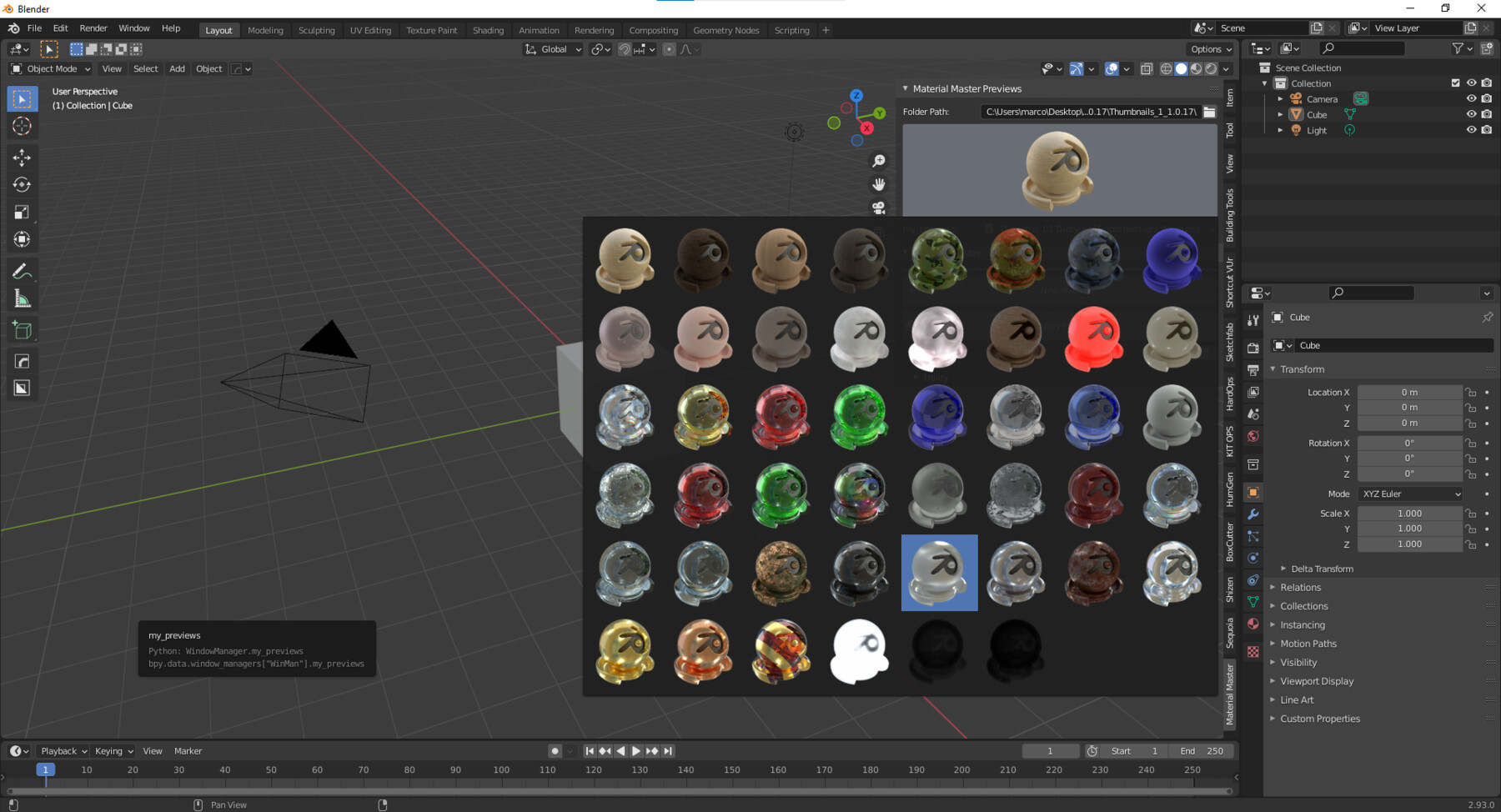 ArtStation - Material Master - Blender Add-on | Resources