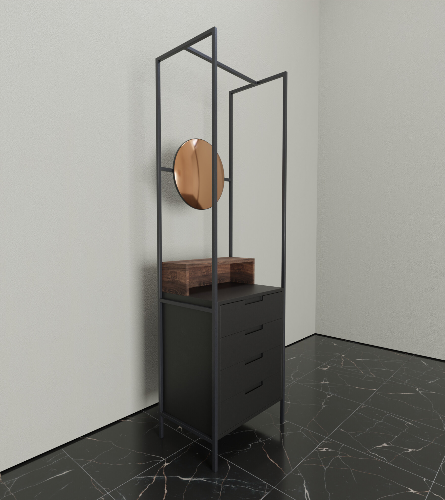 ArtStation - Alexandra Mirror Drawers MannMade London | Resources