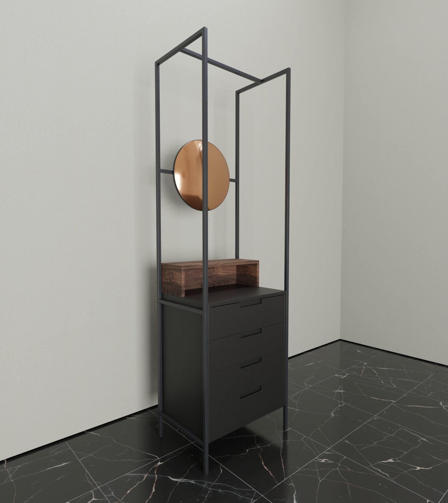 ArtStation - Alexandra Mirror Drawers MannMade London | Resources