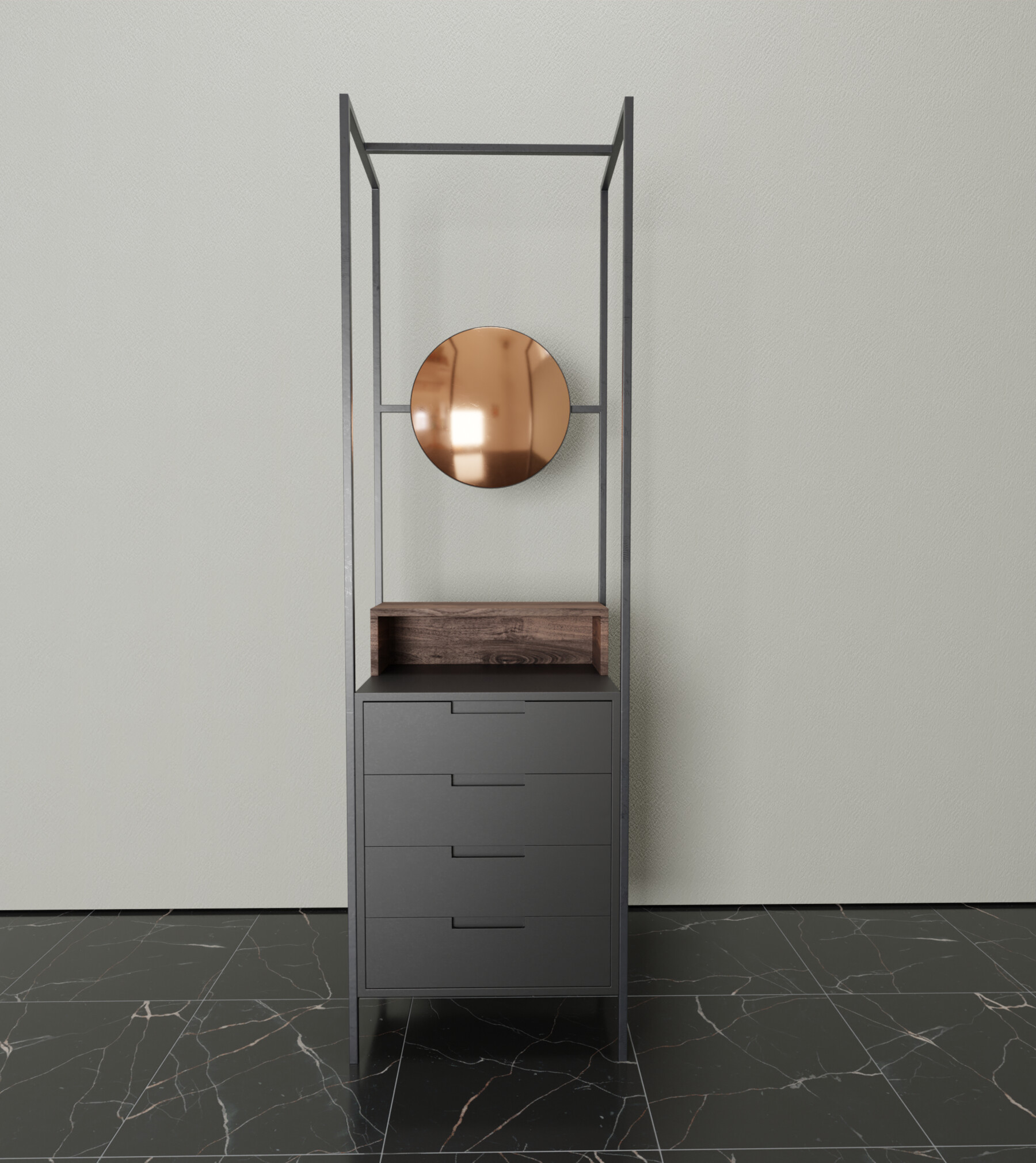 ArtStation - Alexandra Mirror Drawers MannMade London | Resources