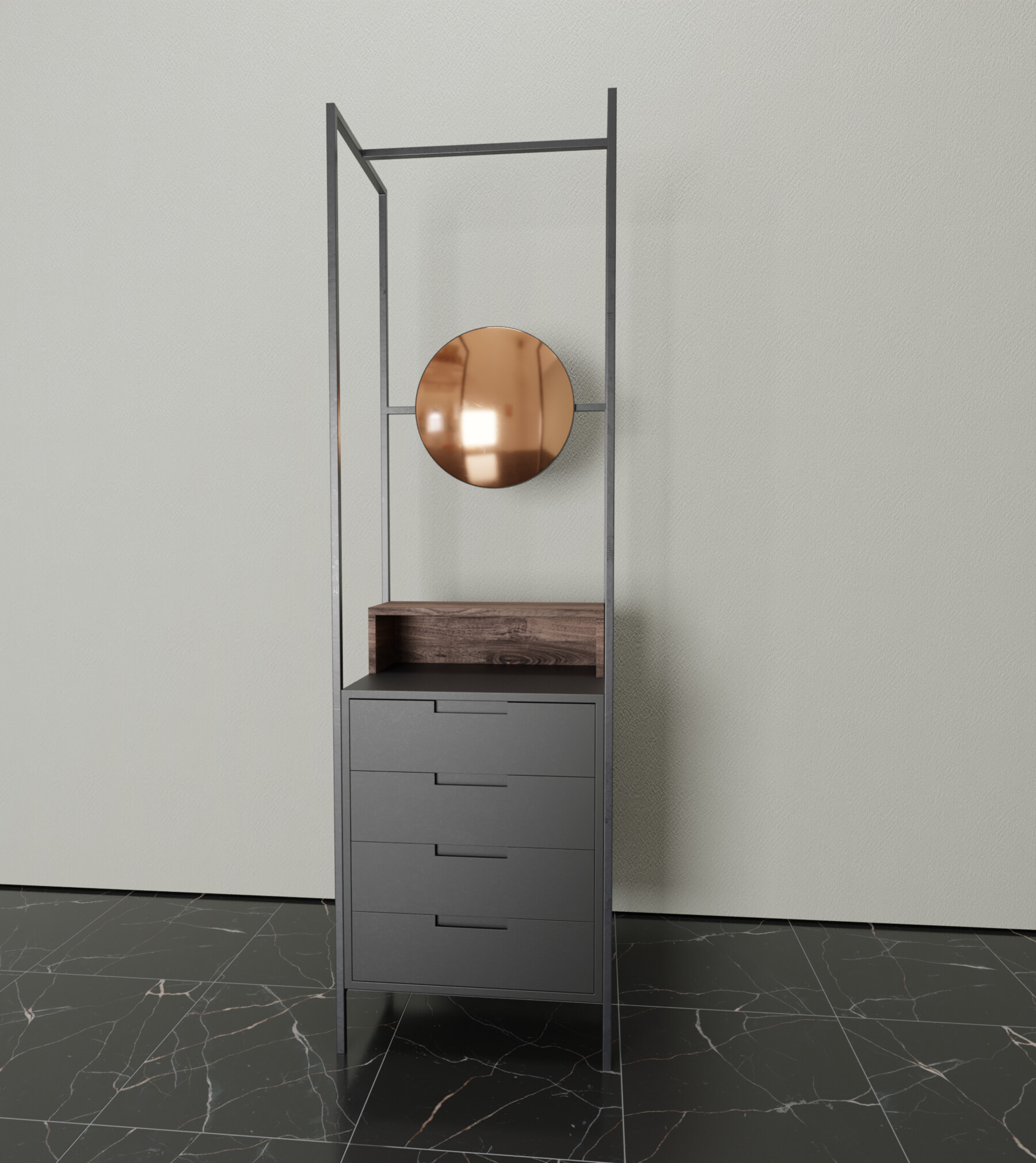 ArtStation - Alexandra Mirror Drawers MannMade London | Resources