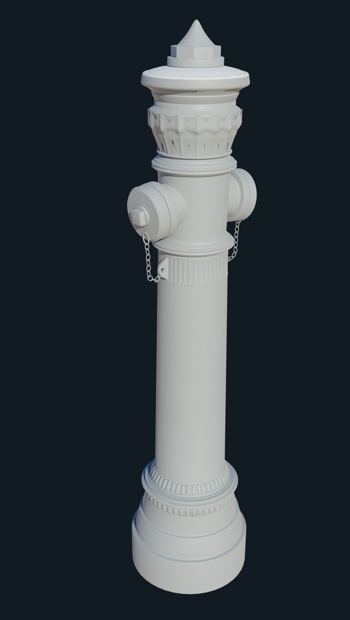 ArtStation - Fire Hydrant 50´s German style | Game Assets