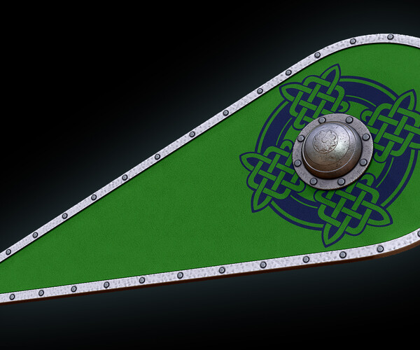 ArtStation - Modular Kite Shield | Resources