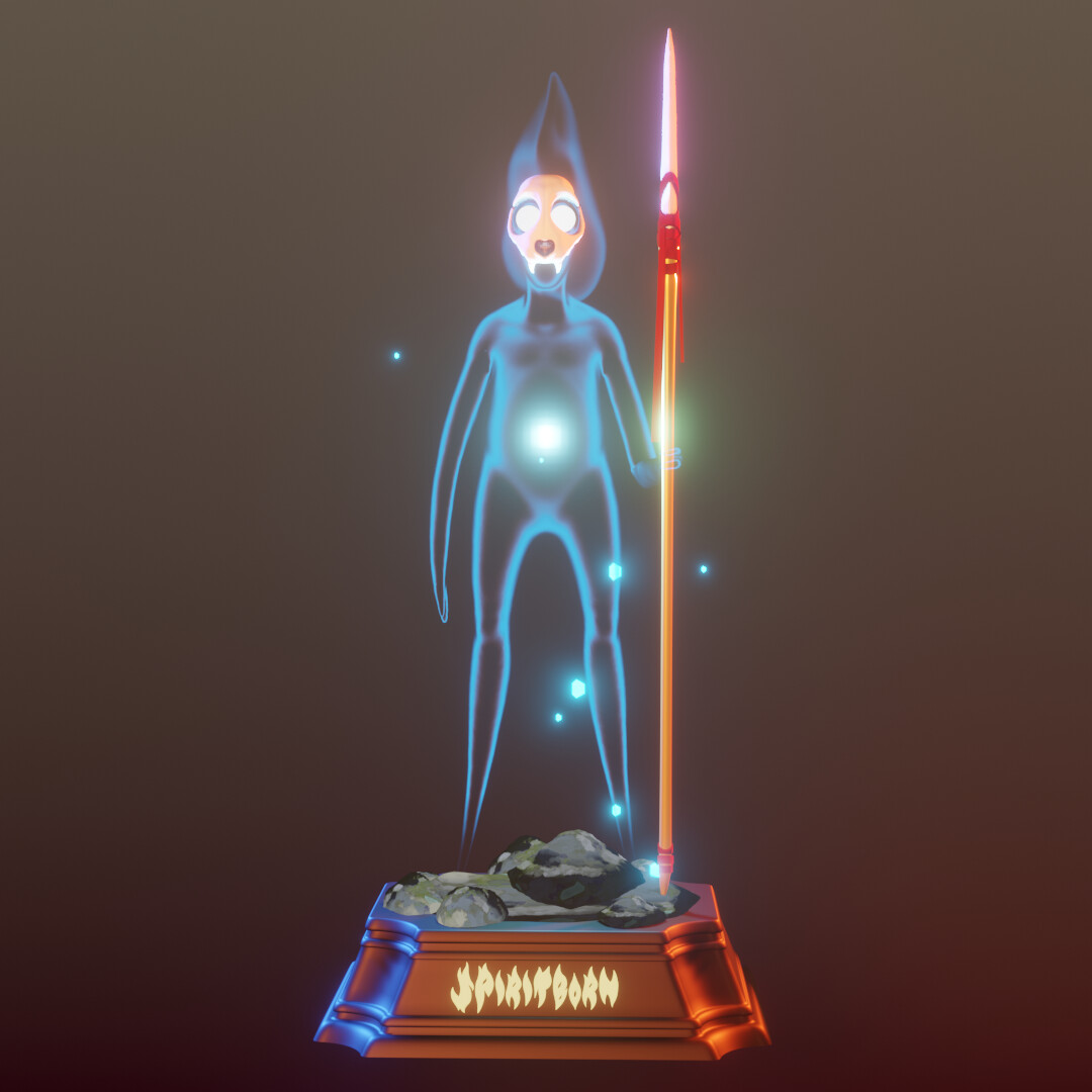 ArtStation - SpiritBorn Blend File. | Resources