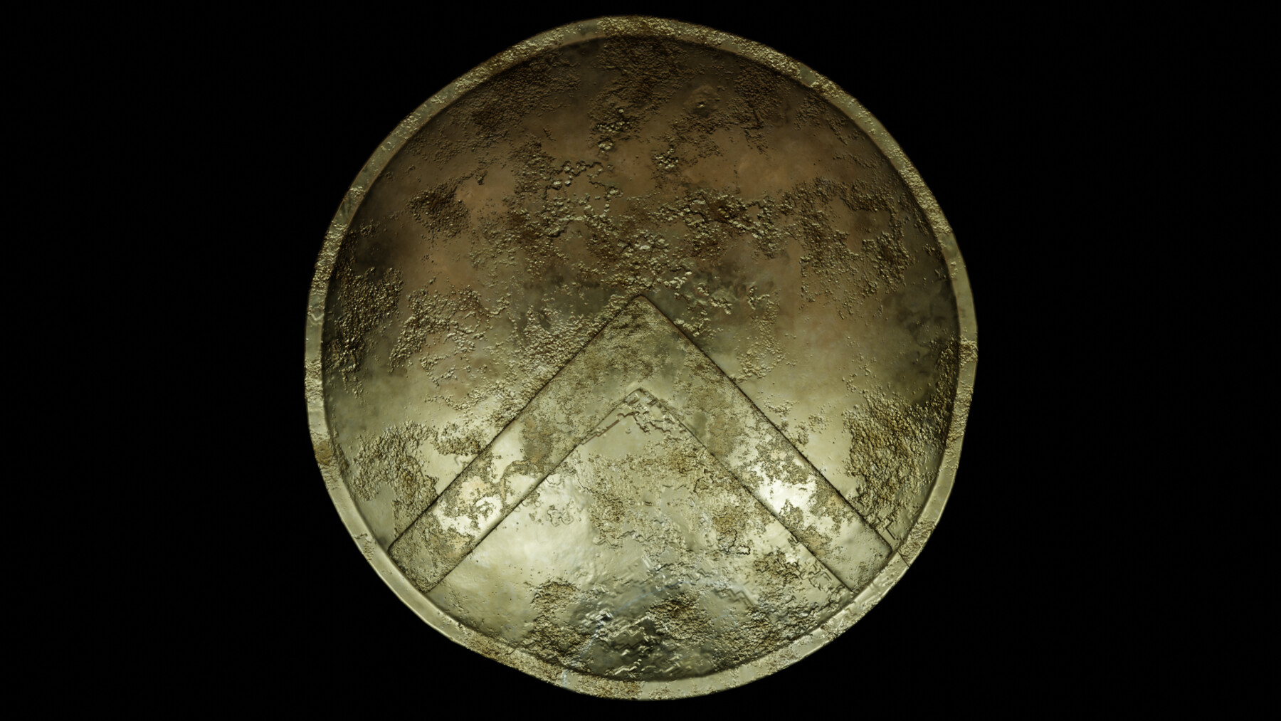 ArtStation - Spartan Shield Low poly | Resources