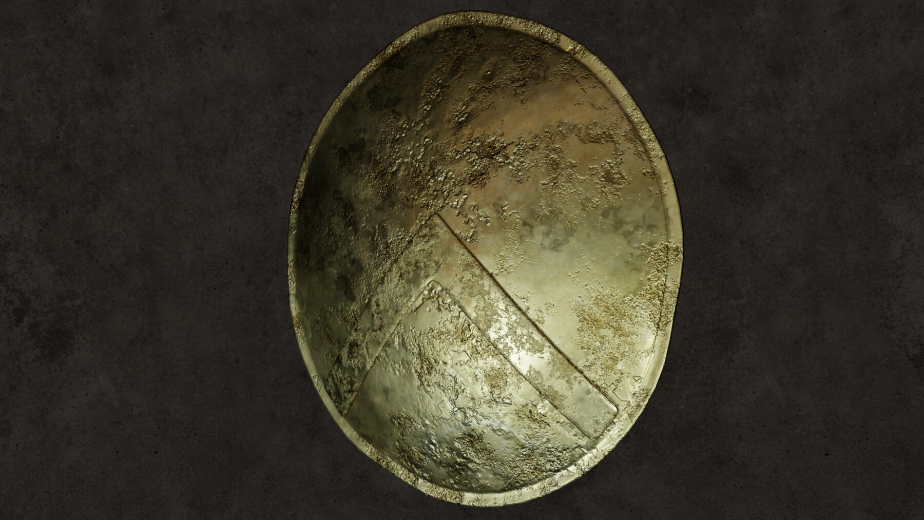 ArtStation - Spartan Shield Low poly | Resources