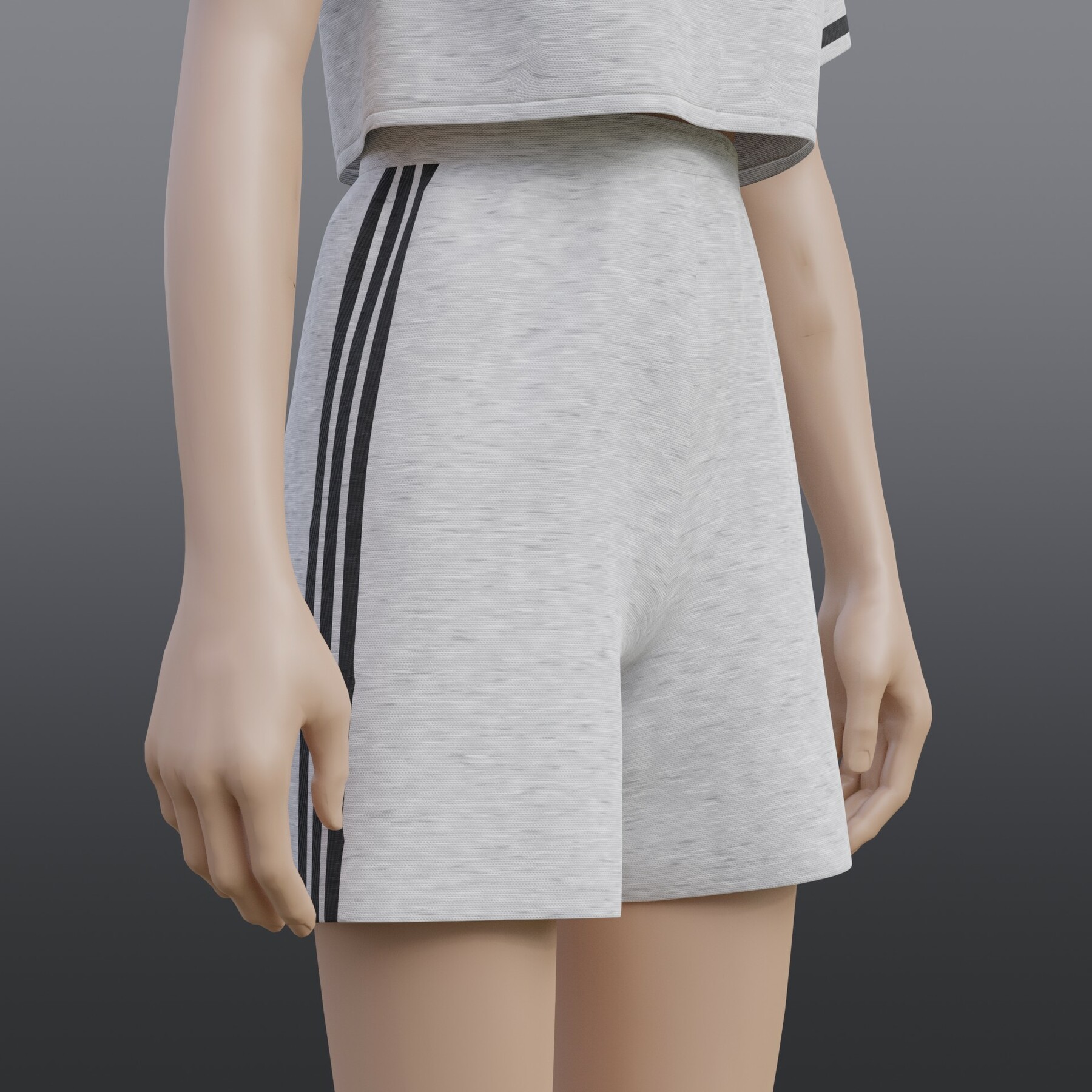 ArtStation - Sport Set T-Shirt and Shorts Tracksuit - 2 Pieces Outfit ...