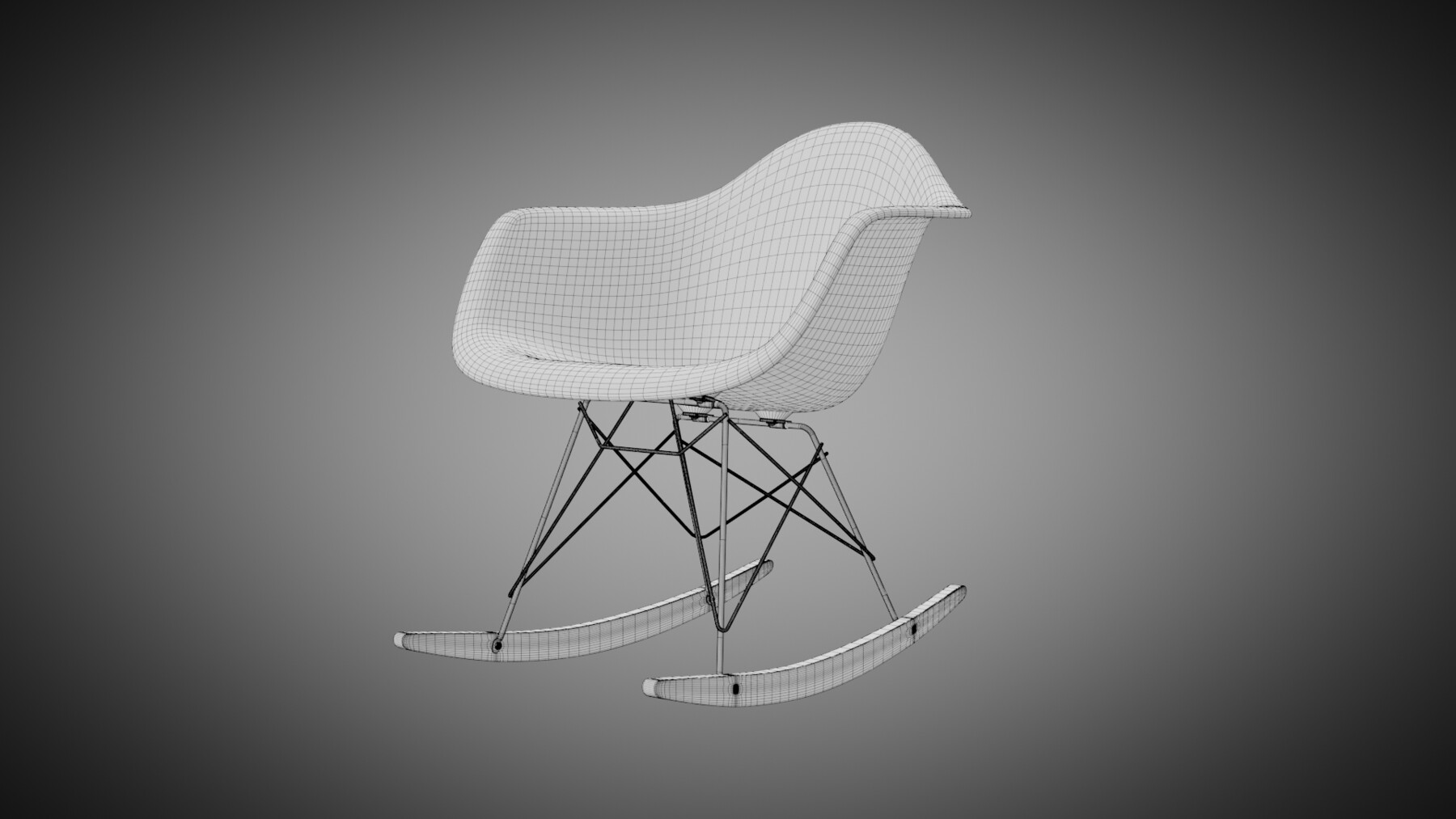 ArtStation - Armchair Rocker by Vitra Eames | Resources