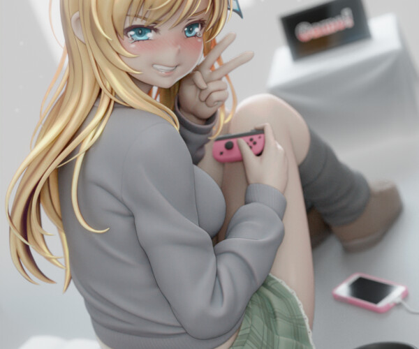 ArtStation - Sena (blend file) | Resources