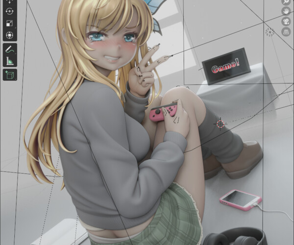 ArtStation - Sena (blend file) | Resources