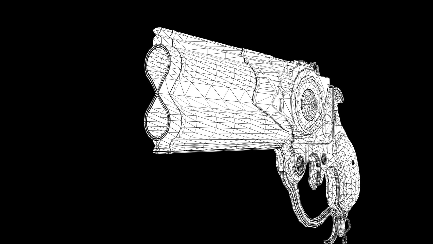 ArtStation - Bayonetta Gun lowpoly model | Game Assets