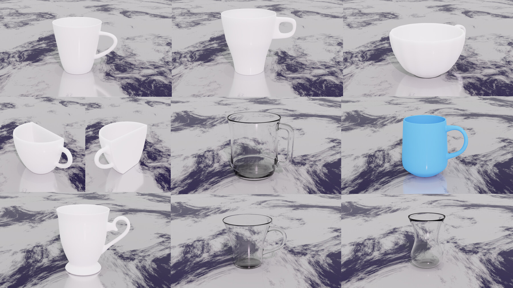 ArtStation - Cups collection | Resources