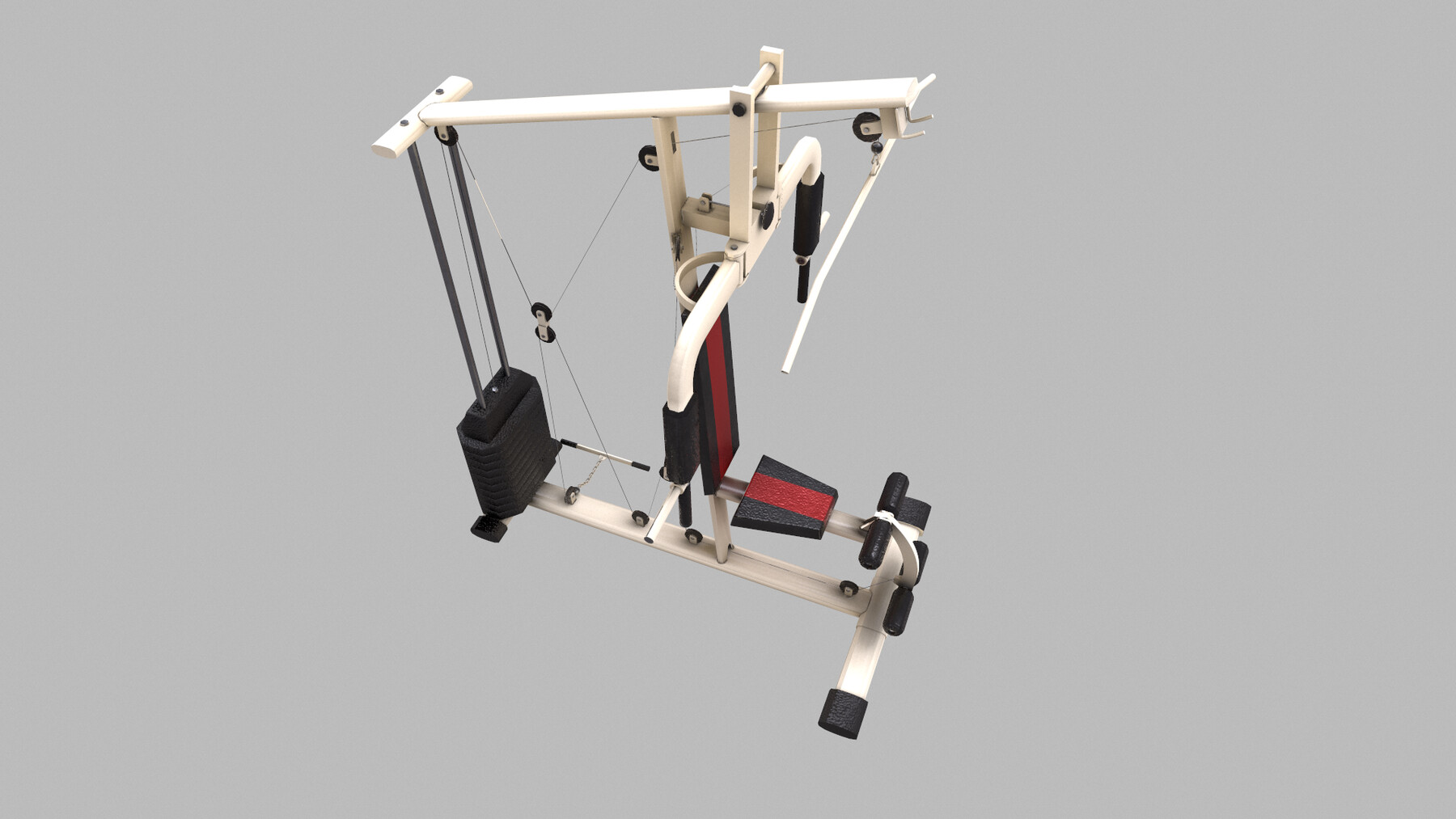 ArtStation - Multi Home Gym Machine 3d Model | Game Assets