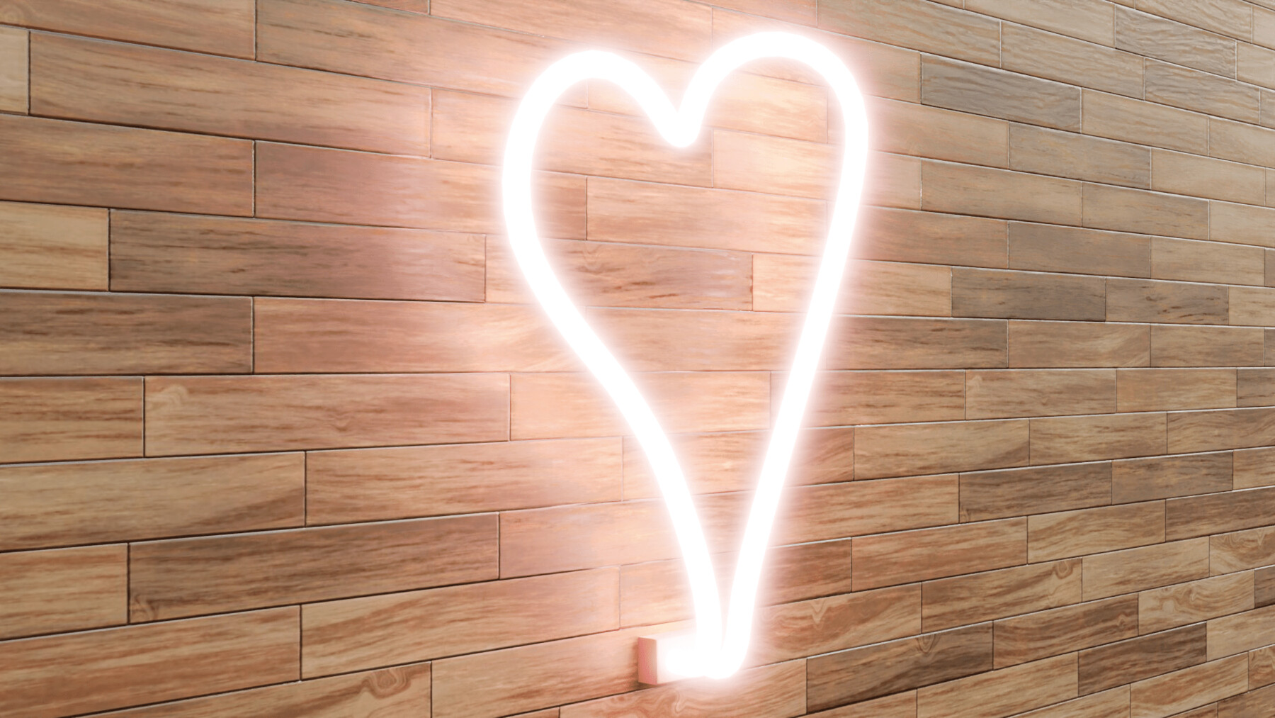 ArtStation - Neon Heart Sign Low-poly 3D model | Resources