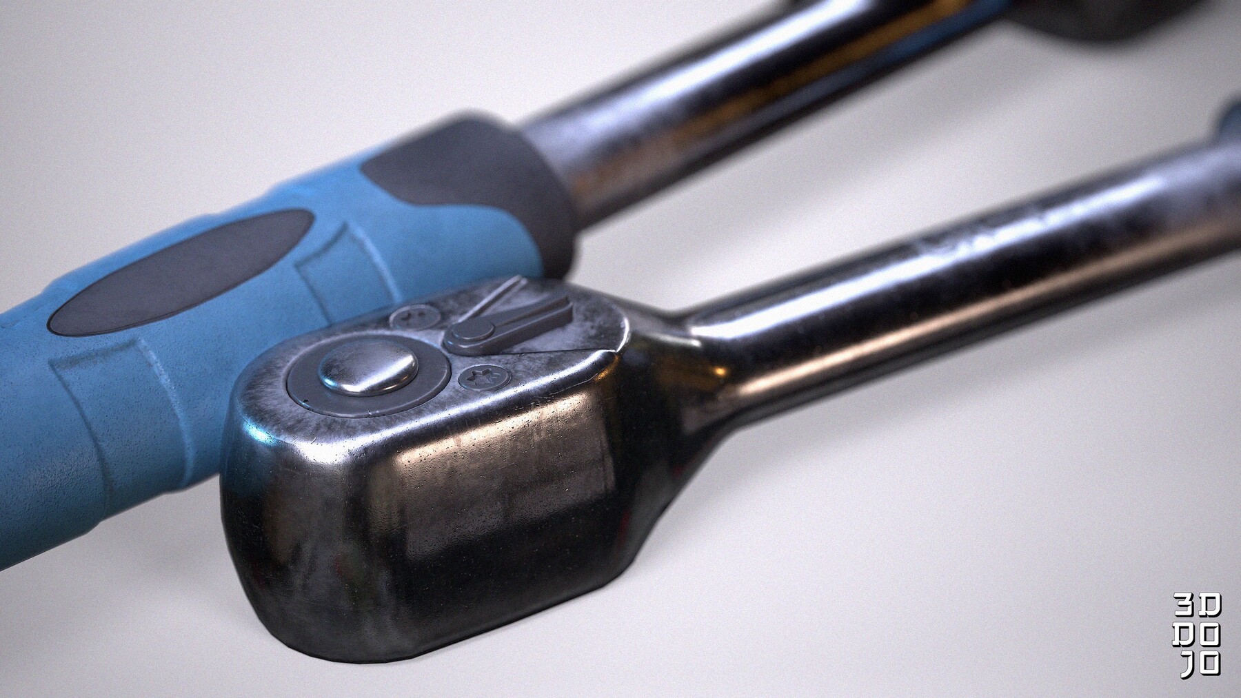 ArtStation - Socket Wrench - PBR Game Ready - Low-poly 3D model | Game Assets