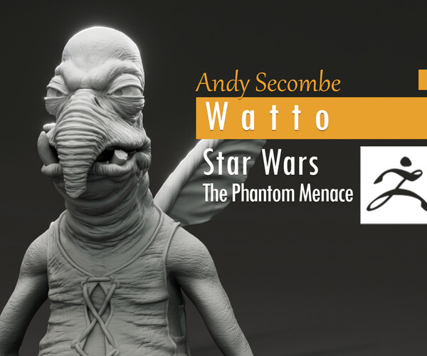 ArtStation - Andy Socombe - Watto - Star Wars The Phantom Menace ...