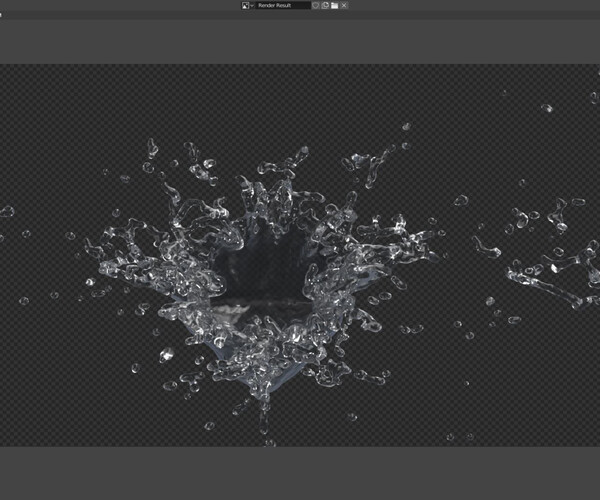 ArtStation - Water Splash 3D Model | Resources