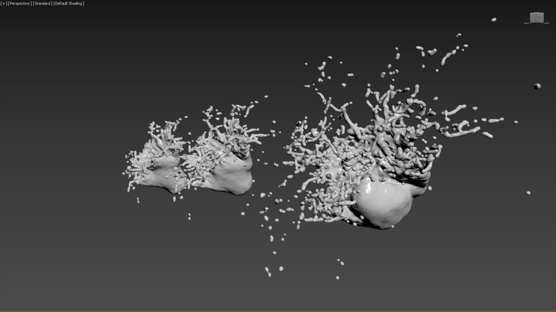 ArtStation - Water Splash 3D Model | Resources