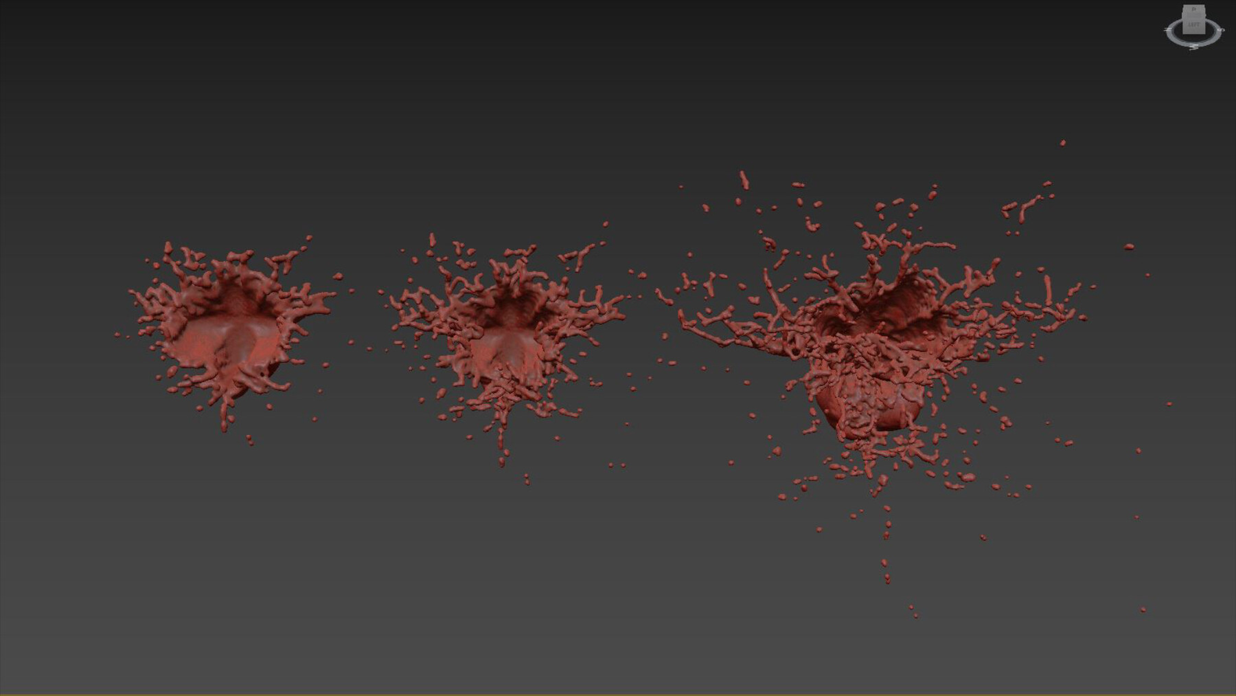 ArtStation - Water Splash 3D Model | Resources