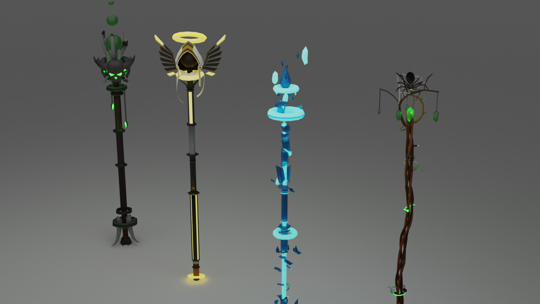 ArtStation - Staves for your project. | Game Assets