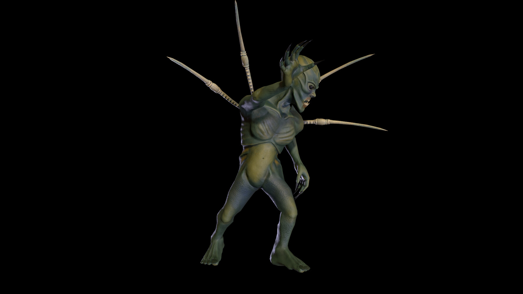 ArtStation - Alien Sorcerer | Game Assets