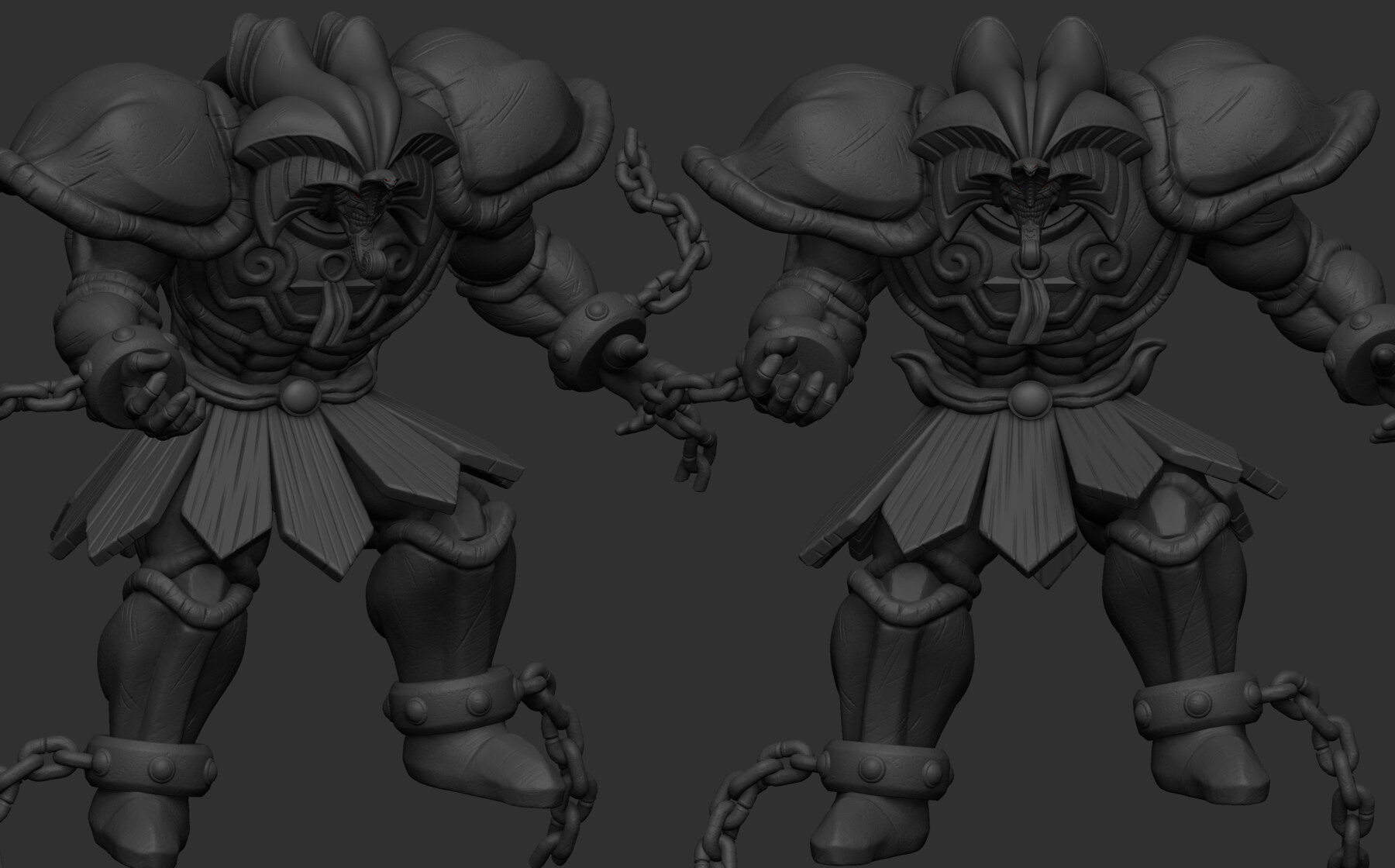 Kim Kiyoshi - EXODIA - model for 3d printing