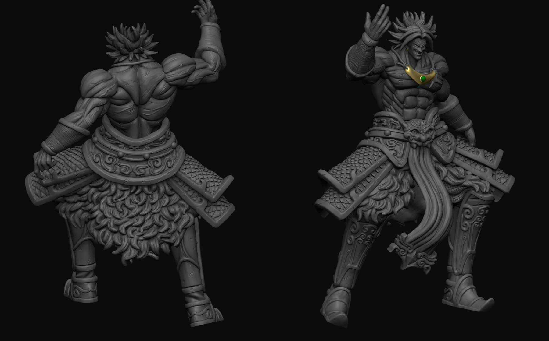 ArtStation - BROLY 3d model | Resources